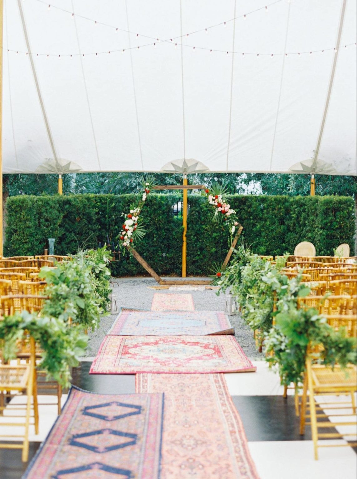 Luxury Outdoor Wedding Aisle Decoration Ideas